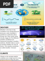 GRADE 5 WEATHER and CLIMATE - NOTES-PA3 | PDF | Climate | Weather