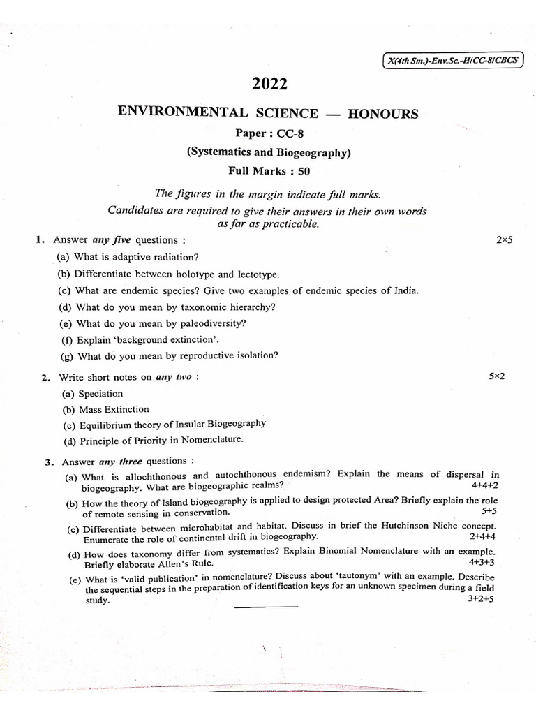 4th Sem Qus | PDF