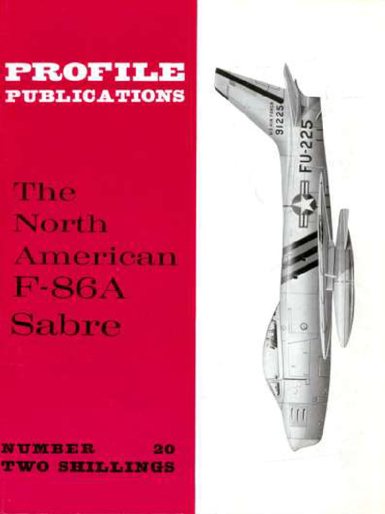 Profile Publications Aircraft 020 - North American F86A Sabre | PDF