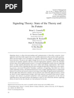 Signaling Theory A Review and Assessment | PDF | Business Economics ...