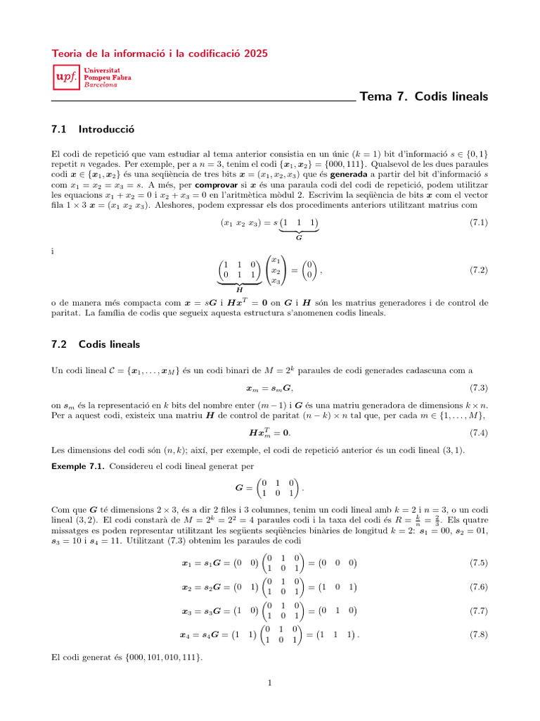 ITC 2025 Lecture7 CA | PDF