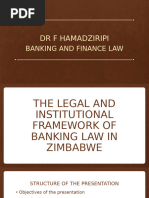 Reserve Bank of Zimbabwe Act Overview | PDF | Banks | Legal Tender