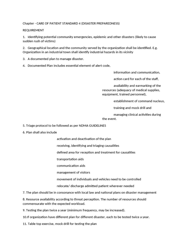 Disaster Plan | PDF | Emergency Management | Civil Defense