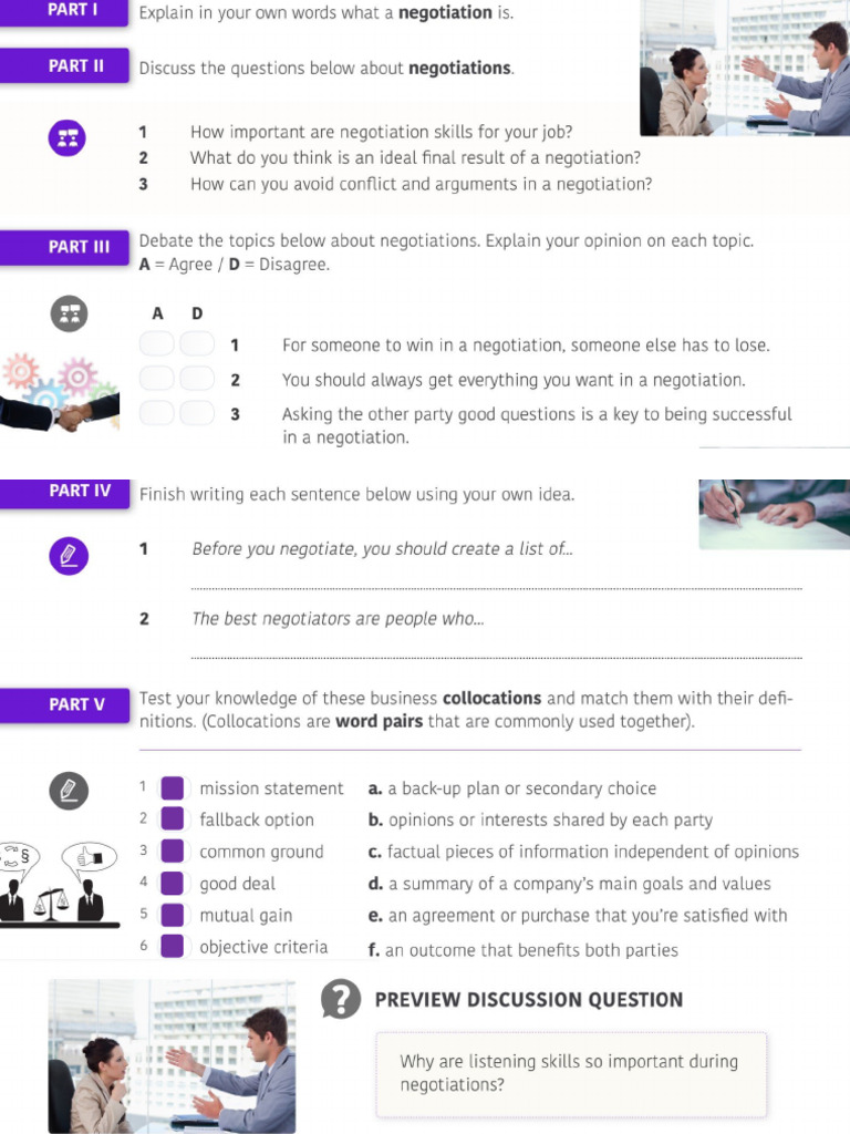 5 Steps for Achieving Win-Win Negotiations | PDF