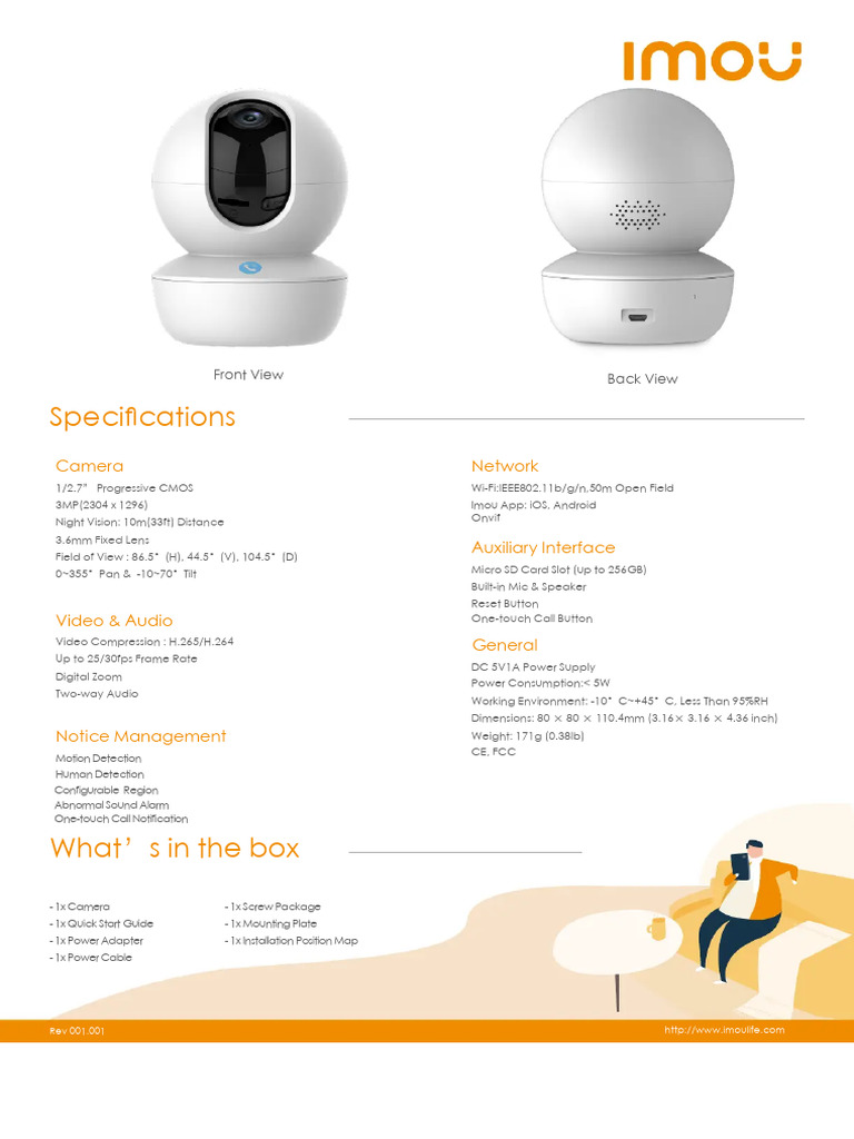 Manual de Utilizare Imou Ranger RC | PDF