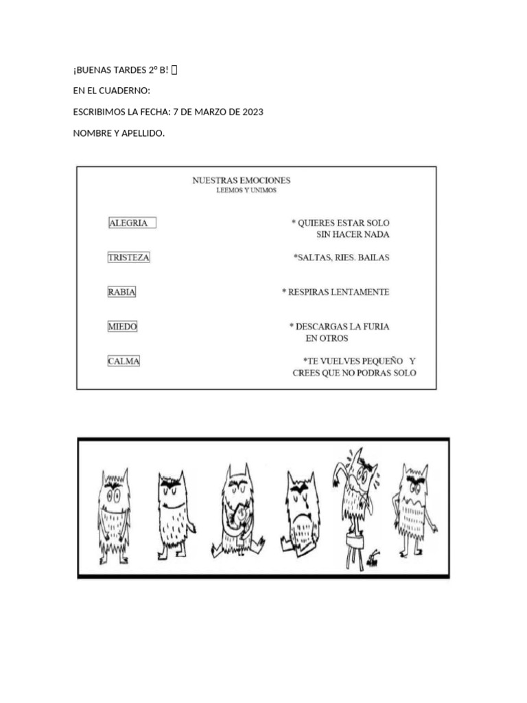 Actividades de 2°b | PDF