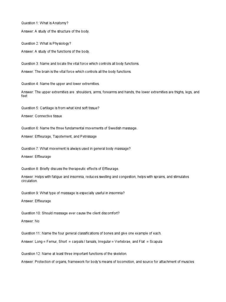 2010 MBLEx Review & Study Guide | PDF | Lymph | Anatomical Terms Of Motion