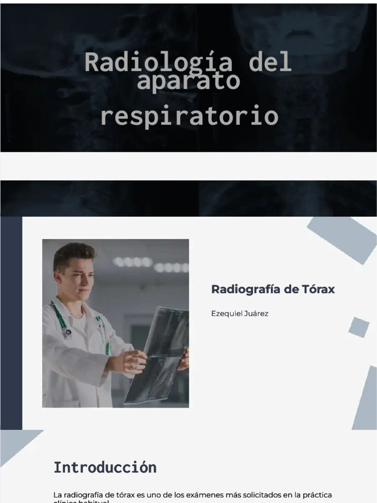 PDF Radiologia Del Aparato Respiratorio Compress | PDF | Pulmón | Sistema respiratorio