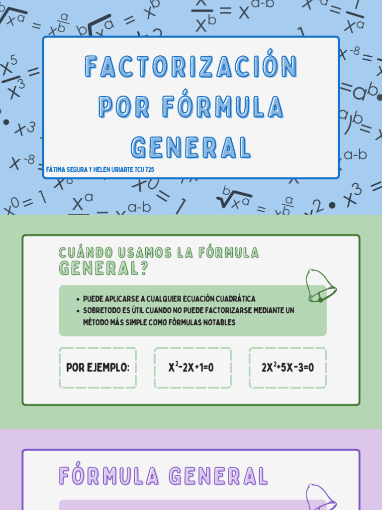 Formula General | PDF