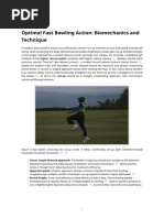 Physics of Cricket: Forces and Motion | PDF | Force | Rotation