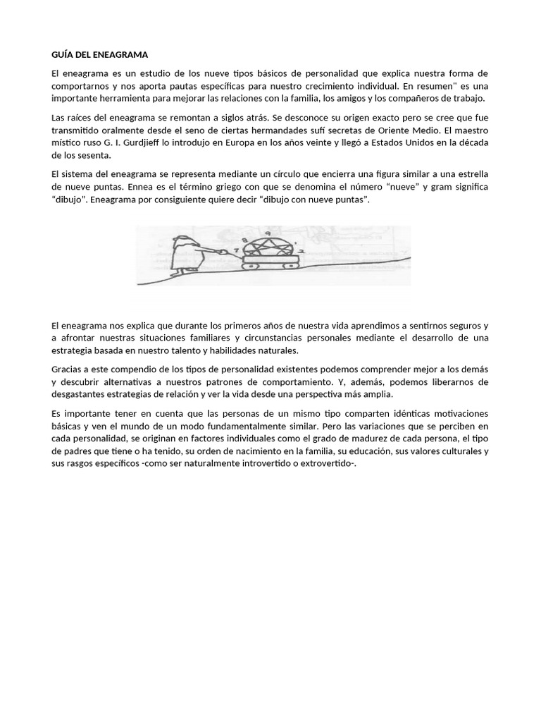 Guía Del Eneagrama | PDF
