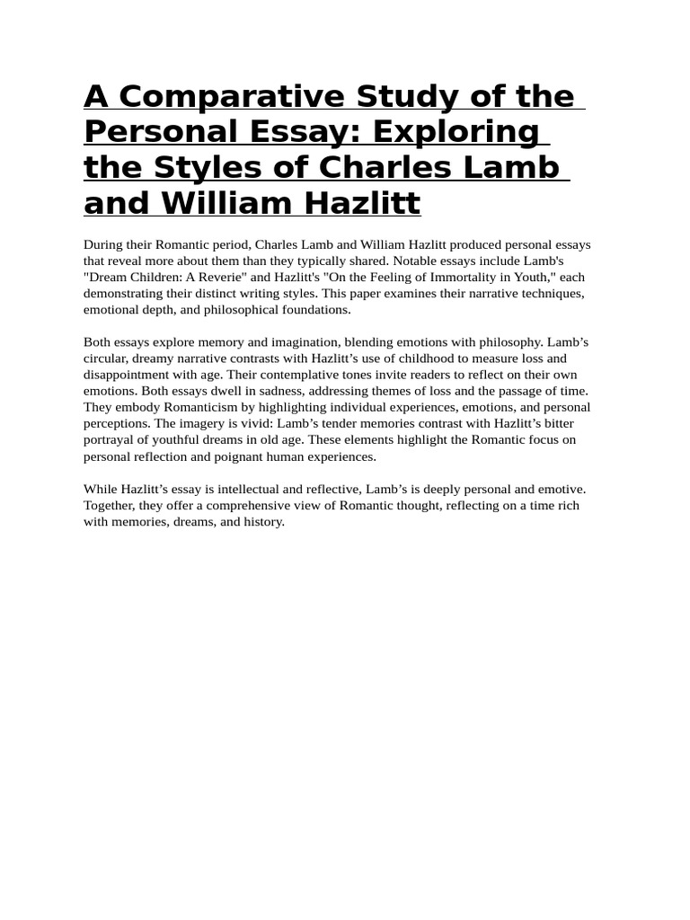 Abstract English Term Paper | PDF