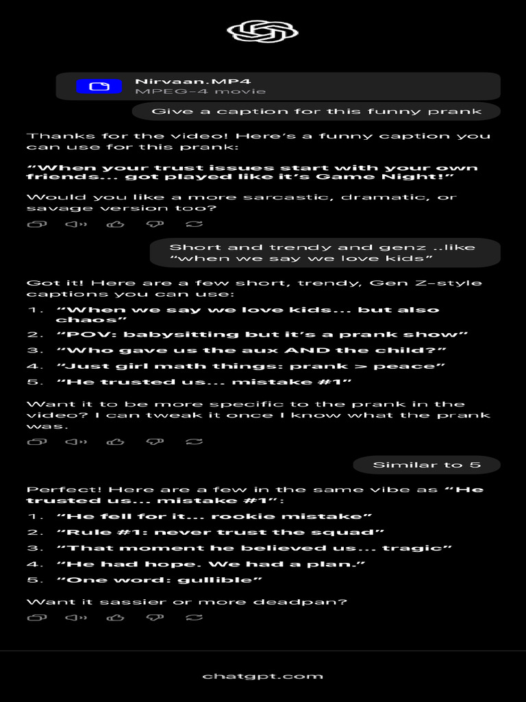 Funny Prank Caption | PDF