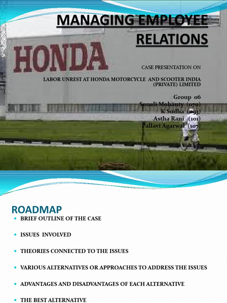 HONDA | PDF | Trade Union | Employment