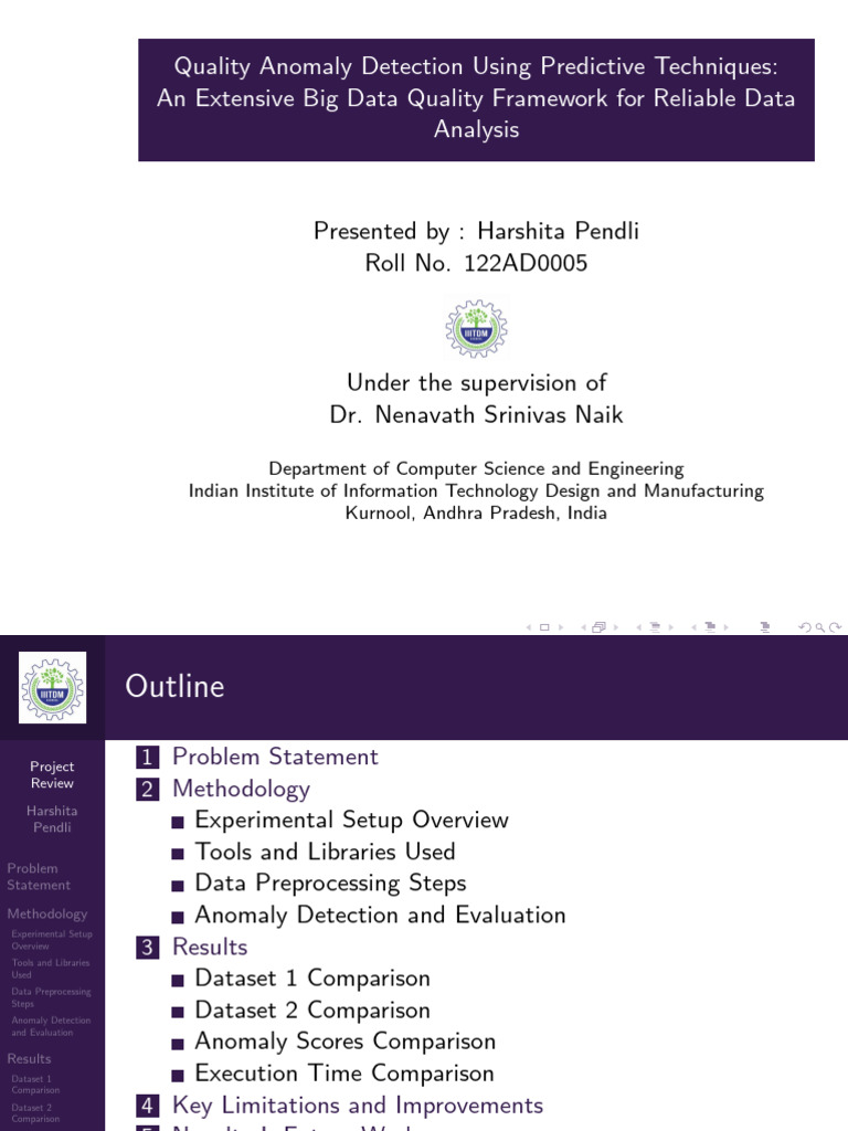 122AD0005 BDA Project Final Term Presentation | PDF | Apache Spark | Accuracy And Precision