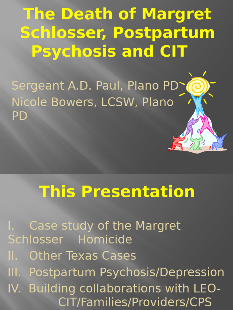 Dena Schlosser: Postpartum Tragedy | PDF | Postpartum Depression ...