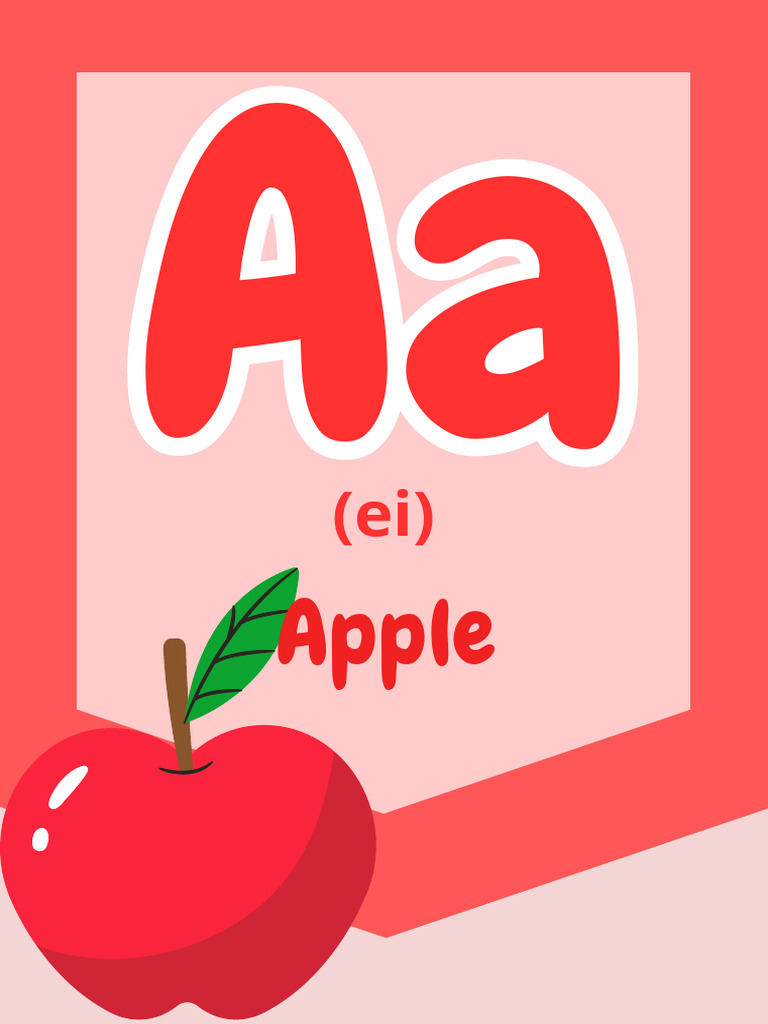 Abecedario En Inglés Con Pronunciación Pdf