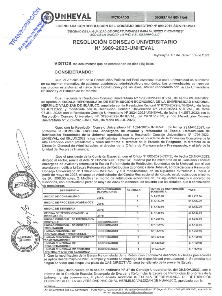 Escala Modificada CMC | PDF