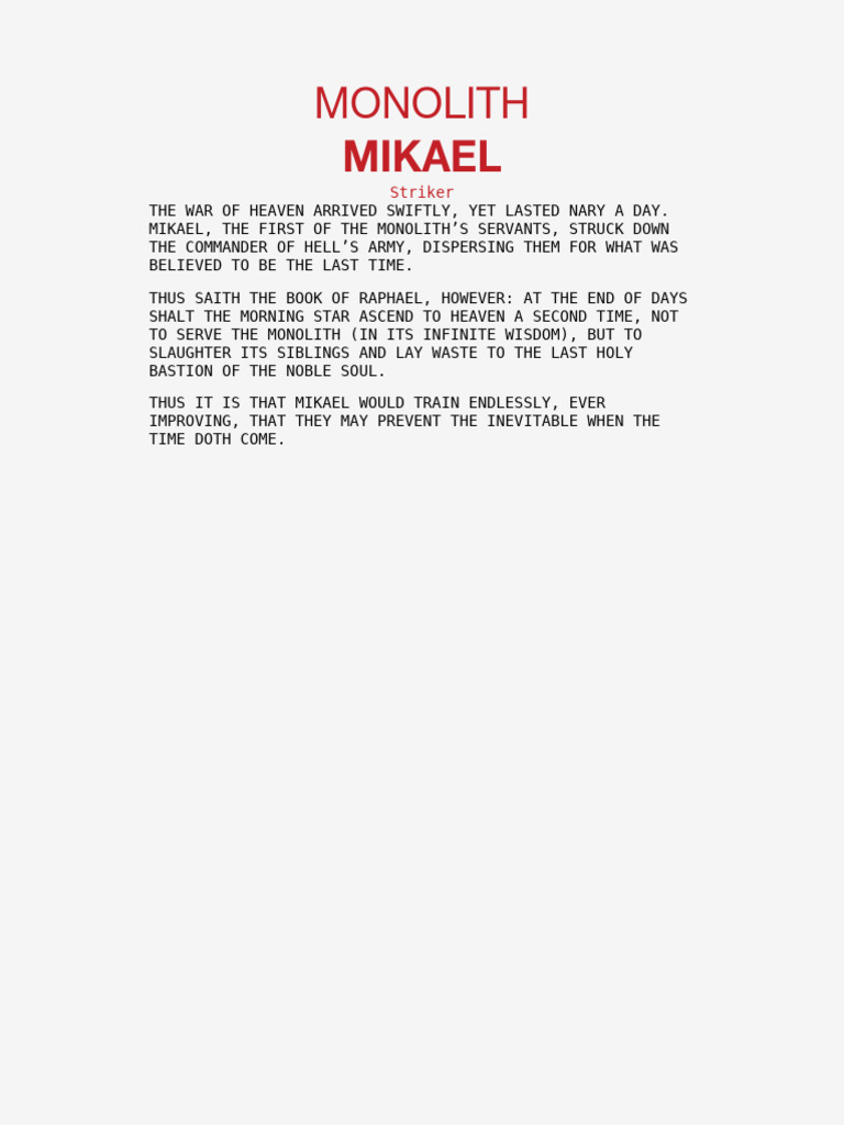 Monolith Solutions Mikael | PDF | Bow And Arrow