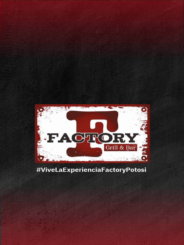 MENU FACTORY POTOSI 1.pdf - 20240920 - 122232 - 0000 | PDF | Parilla | Hamburguesas