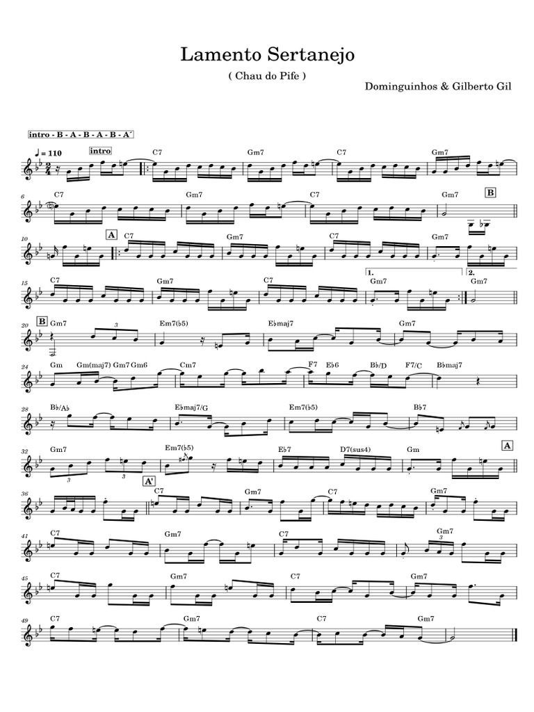 Lamento Sertanejo Solm | PDF