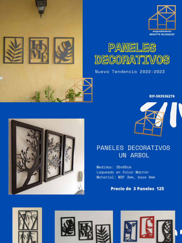 Catálogo PANELES DECORATIVO | PDF