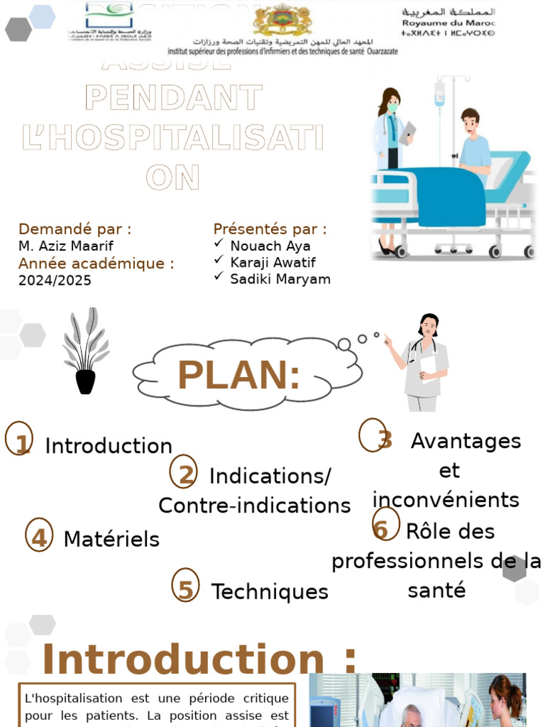 sib_1[1] position du malade assise latéralesib | PDF | Spécialités médicales | Médecine