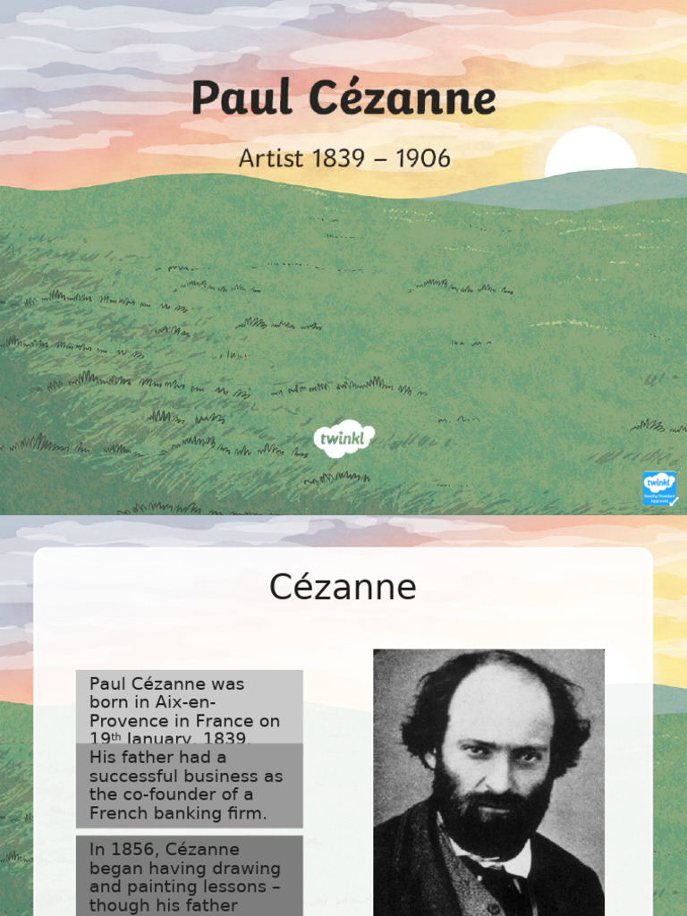 Topic Paul Cezanne Artist | PDF | Paul Cézanne | Paintings