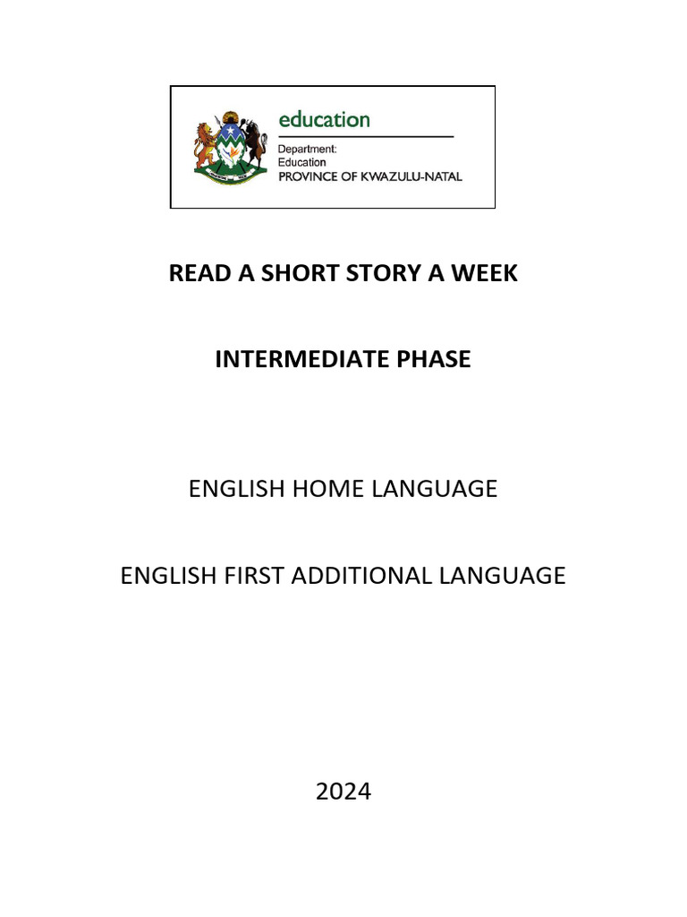 2024 Read a Short Story a Week IP | PDF | Anansi | Weaving