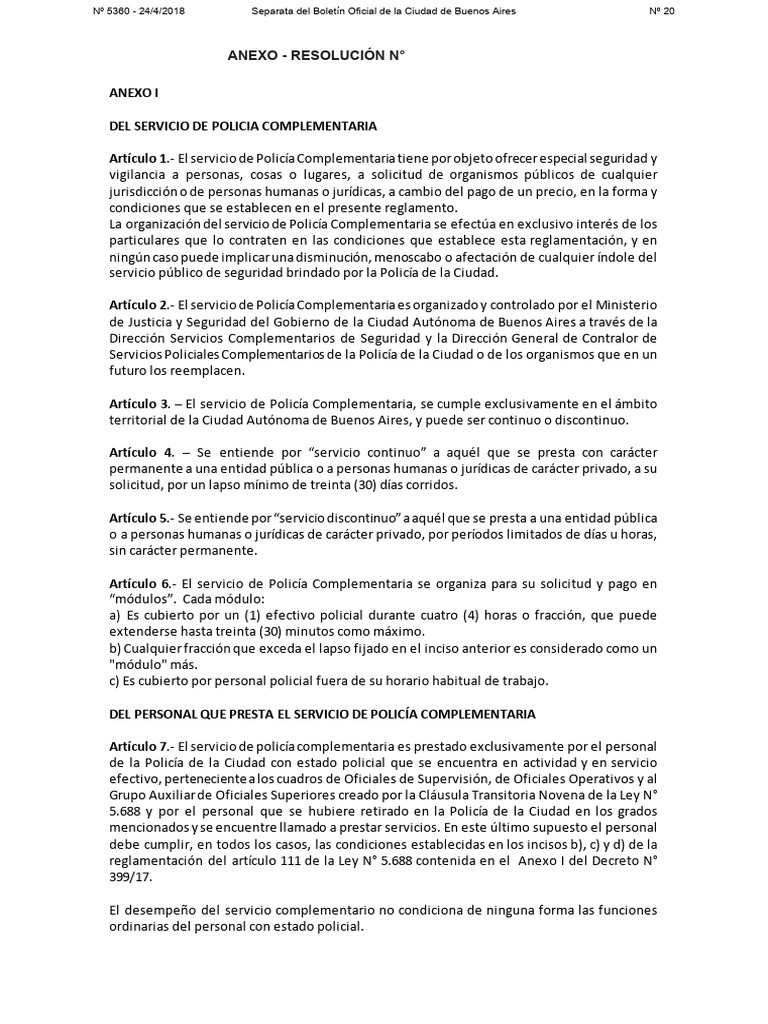 Pe Res Mjysgc Mjysgc 356 18 Anx Pol Complementaria | PDF