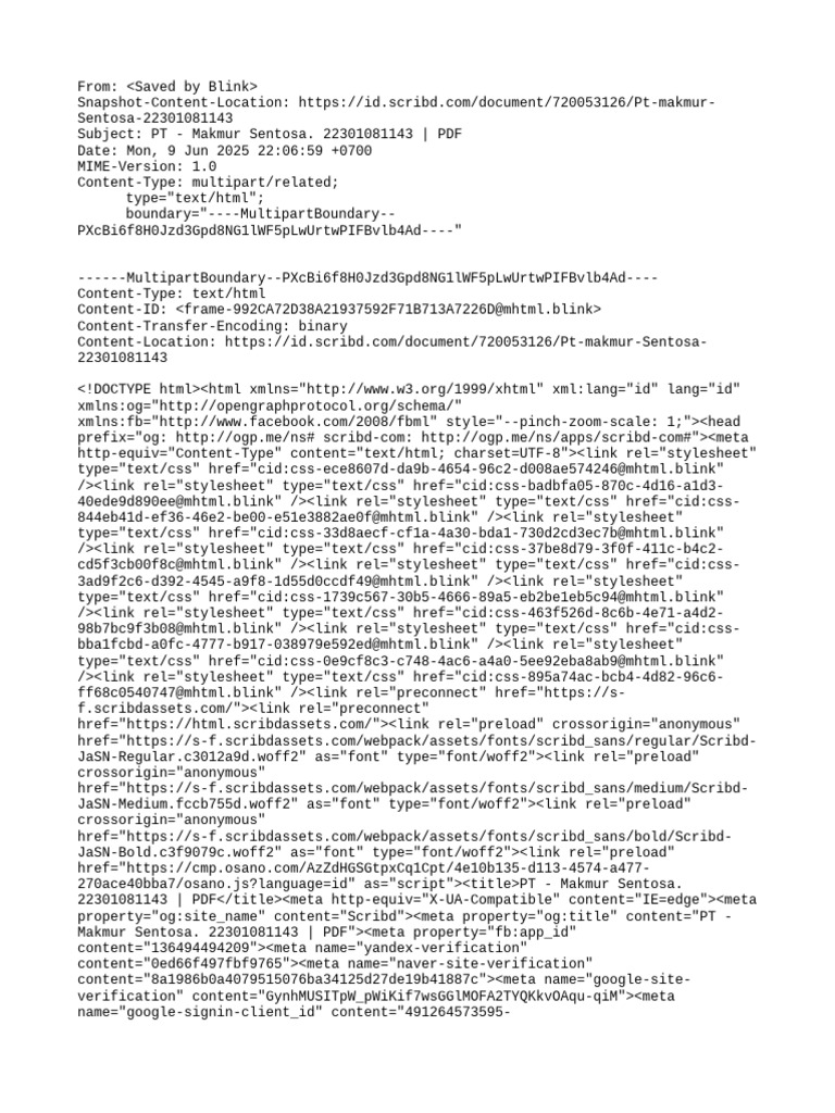 PT - Makmur Sentosa | PDF