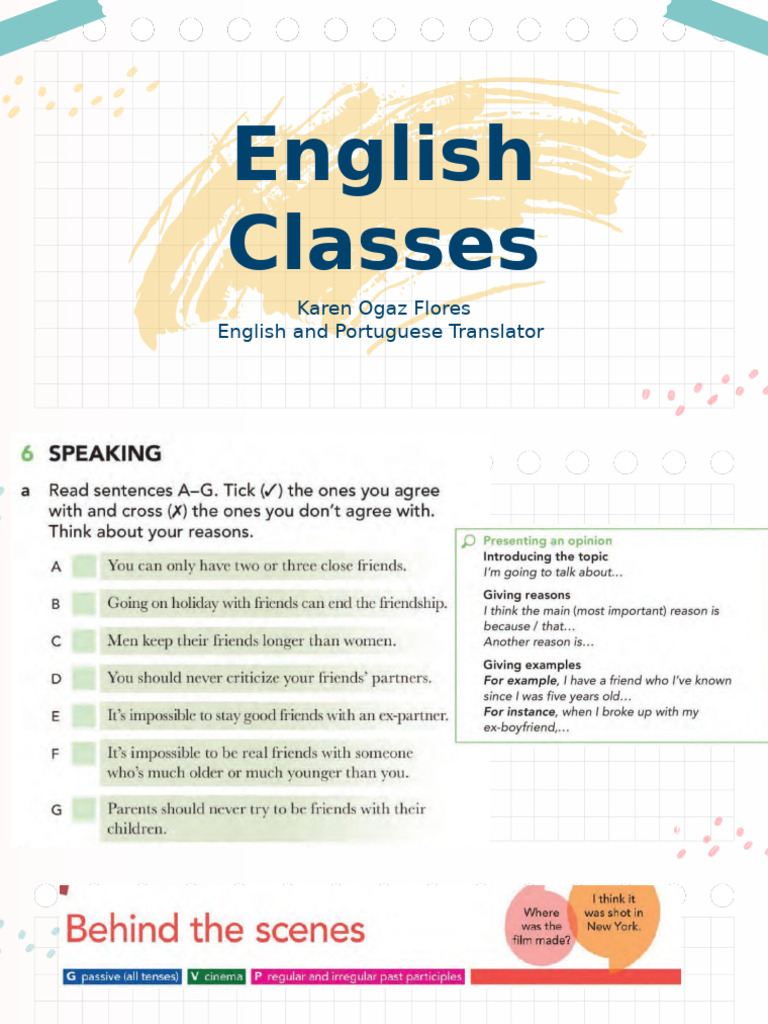 English Class Entry Test Intermediate N°38 | PDF
