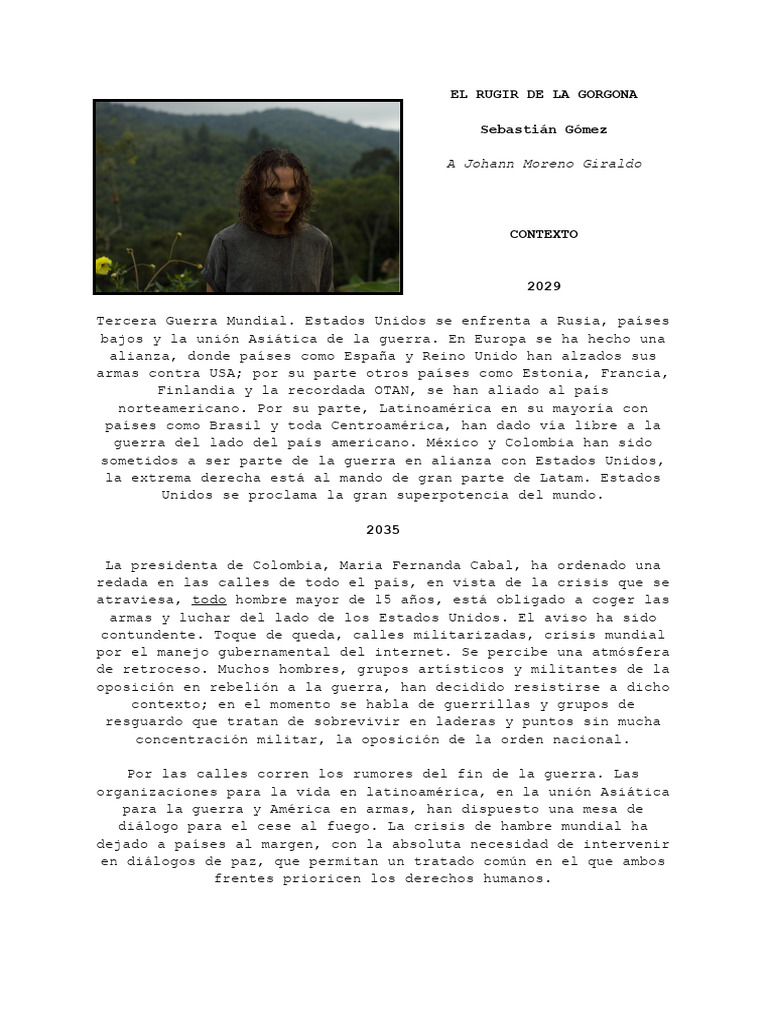 El Rugir de la Gorgona: Resistencia Artística | PDF | America latina