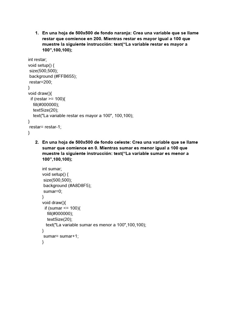 Ejercicios Etapa II_ Condicionales | PDF