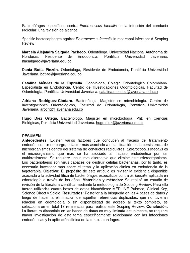 Artículo Fagos 220122 | PDF | Bacteriófago | Virus
