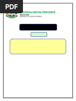 Grade 11 Life Sciences Baseline Test | PDF | Cell (Biology) | Eukaryotes