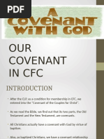 Covenant Orientation Talk 1 | PDF | Covenant (Biblical) | New Covenant