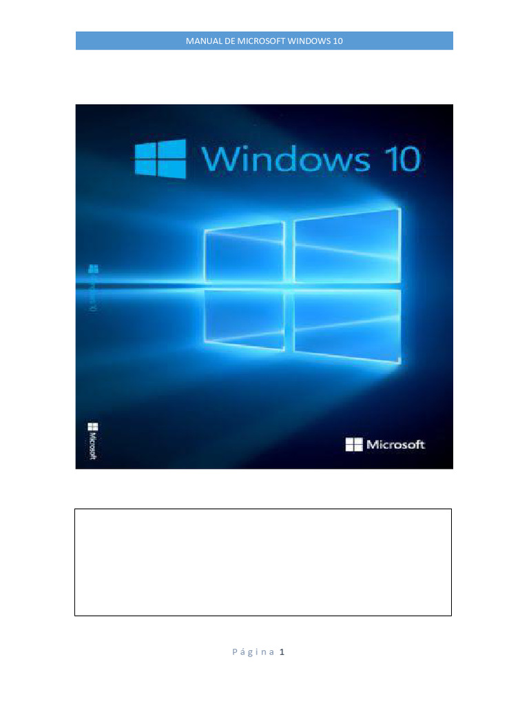 1.Manual Windows 10 Version 2 | PDF | Microsoft Windows | Windows 10