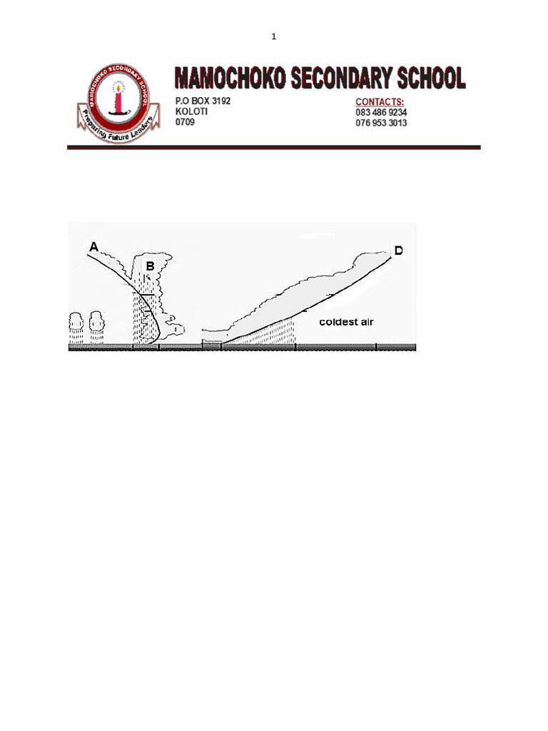 Mid-Latitude Cyclones: Grade 12 Overview | PDF | Cyclone | Rain