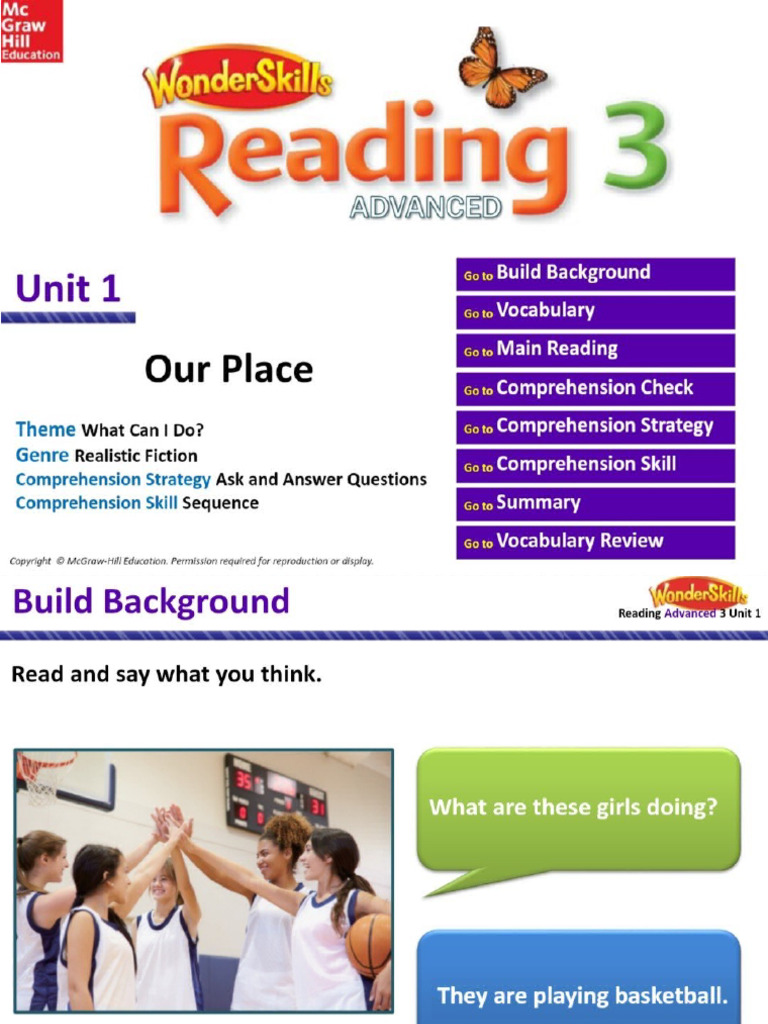 Advanced 3 Unit 1 Our Place | PDF