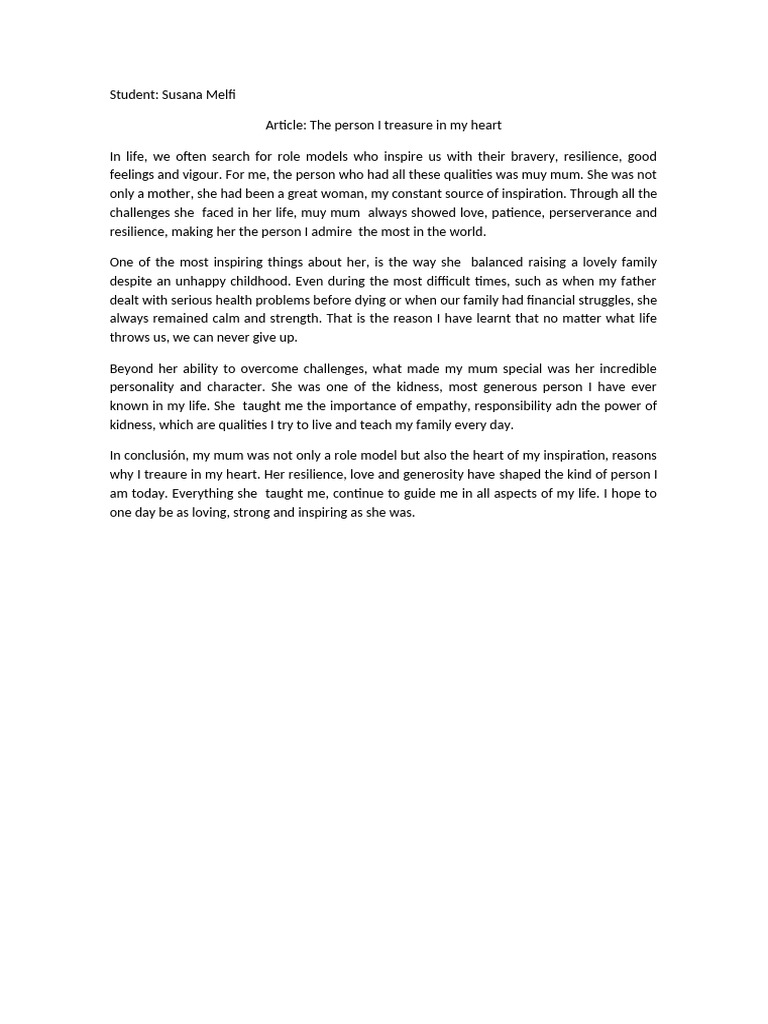 Article Role Model | PDF
