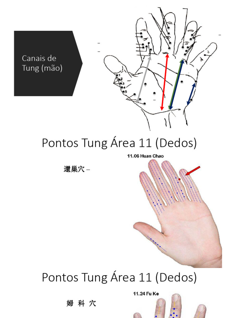 Pontos de Acupuntura nas Mãos e Pés | PDF | Mão | Pé