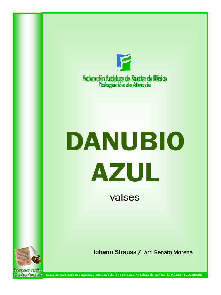 Danubio Azul Vals Johan Strauss | PDF