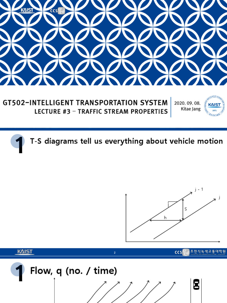 Traffic Stream Properties Explained | PDF | Lane | Truck