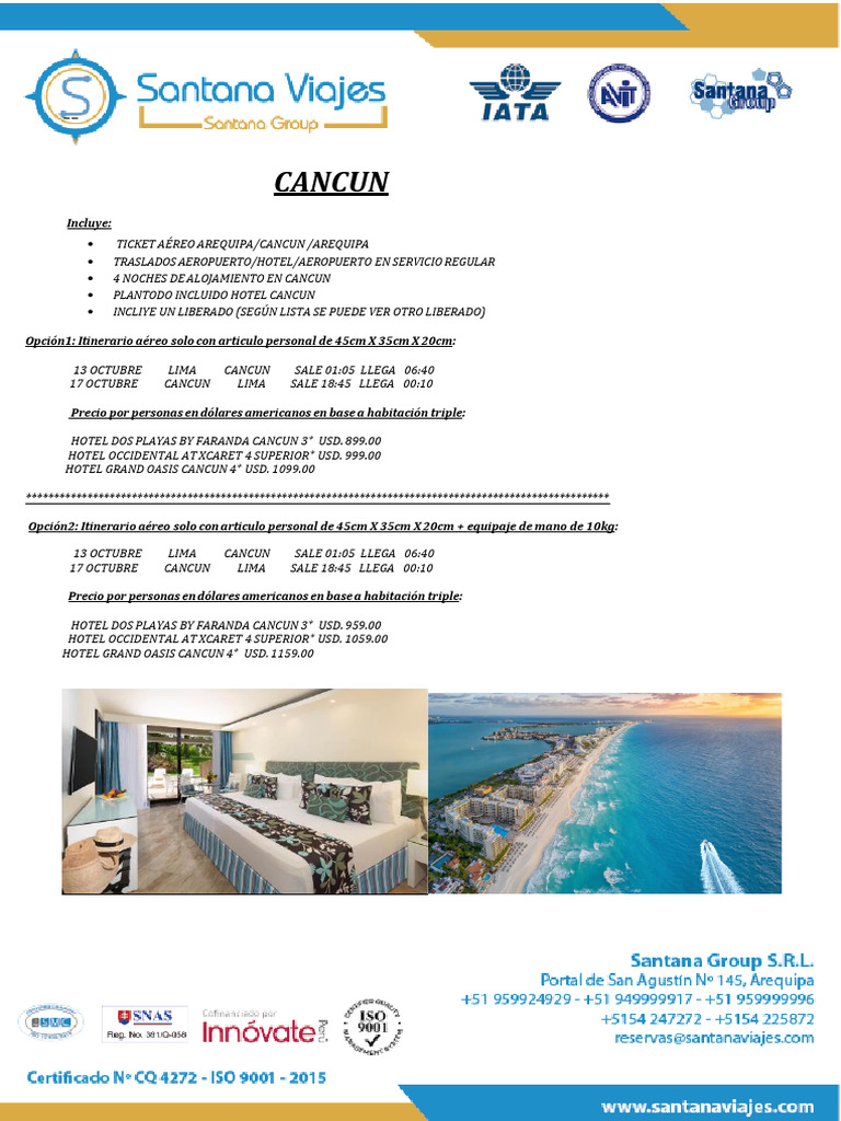 Cancun x48 | PDF