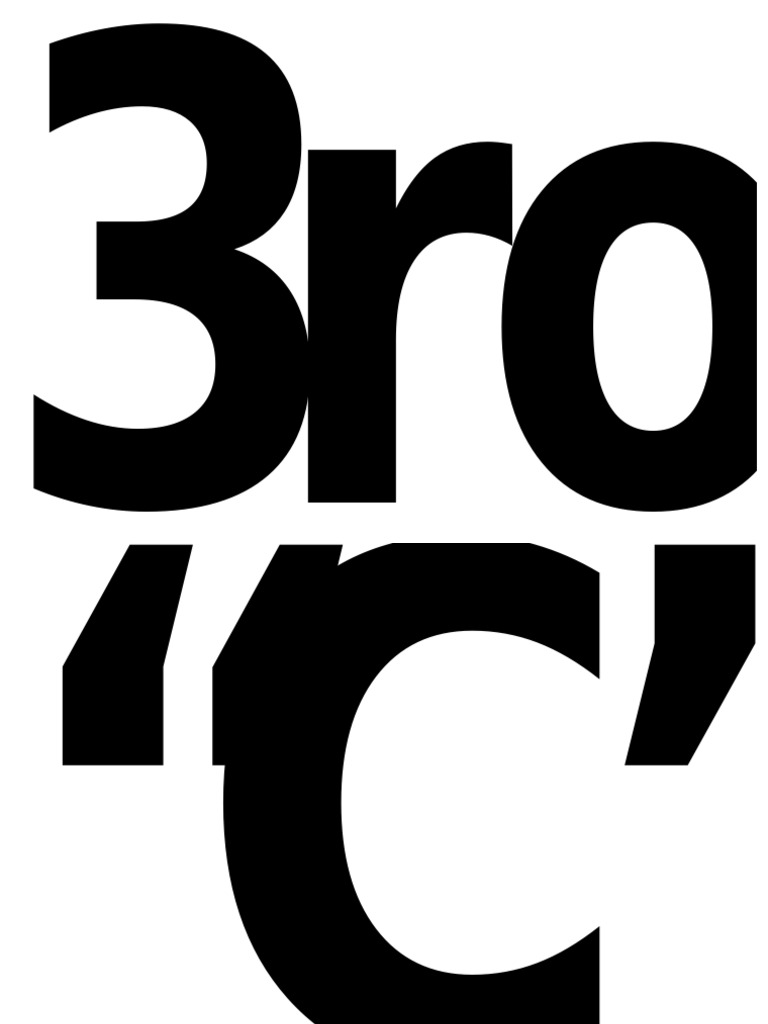 Letrero de 3RO C-4TOC | PDF