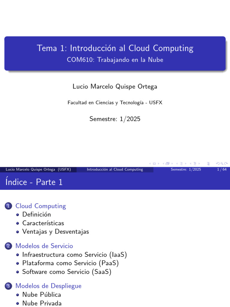 1 Introduccion Al Cloud Computing | PDF | Computación en la nube | Máquina virtual