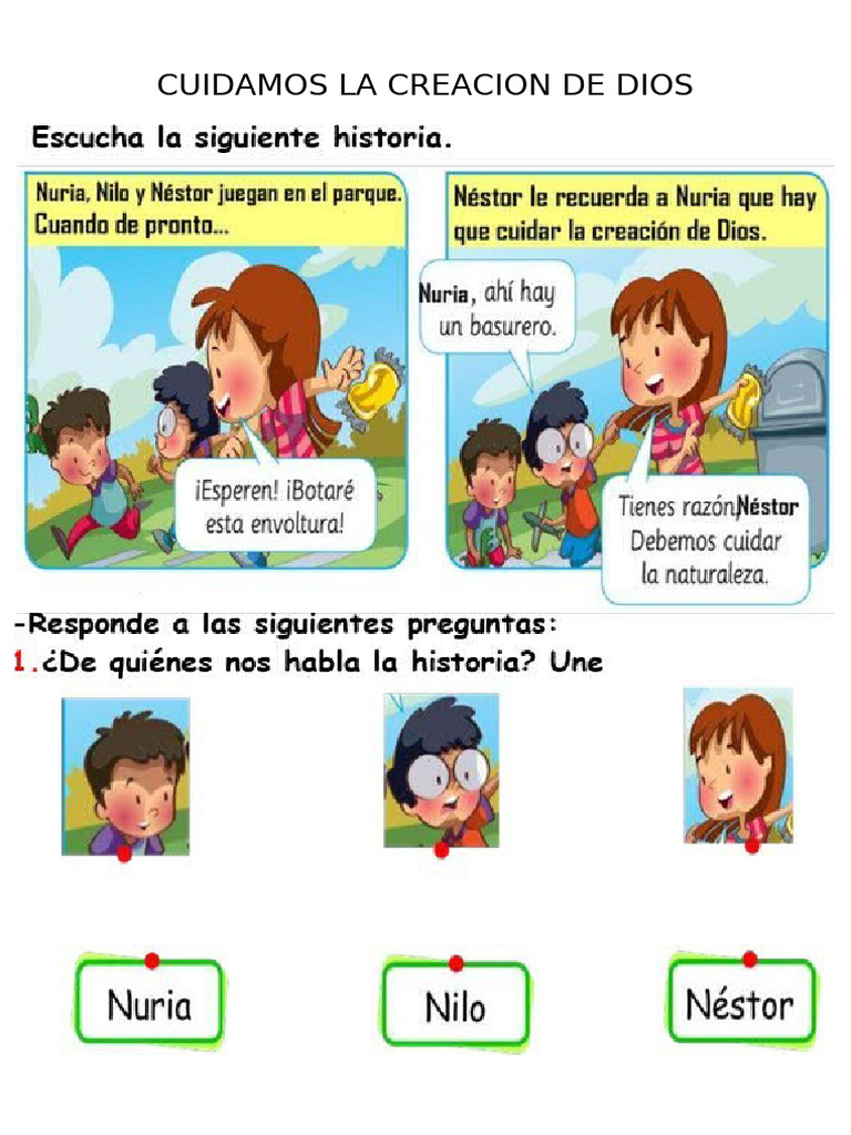 Cuidamos La Creacion de Dios | PDF
