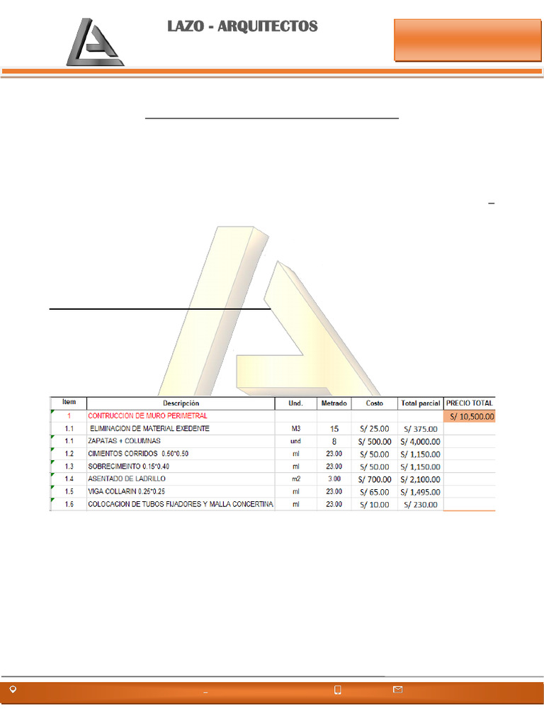 Cotizacion Final Almacen | PDF | Almacén