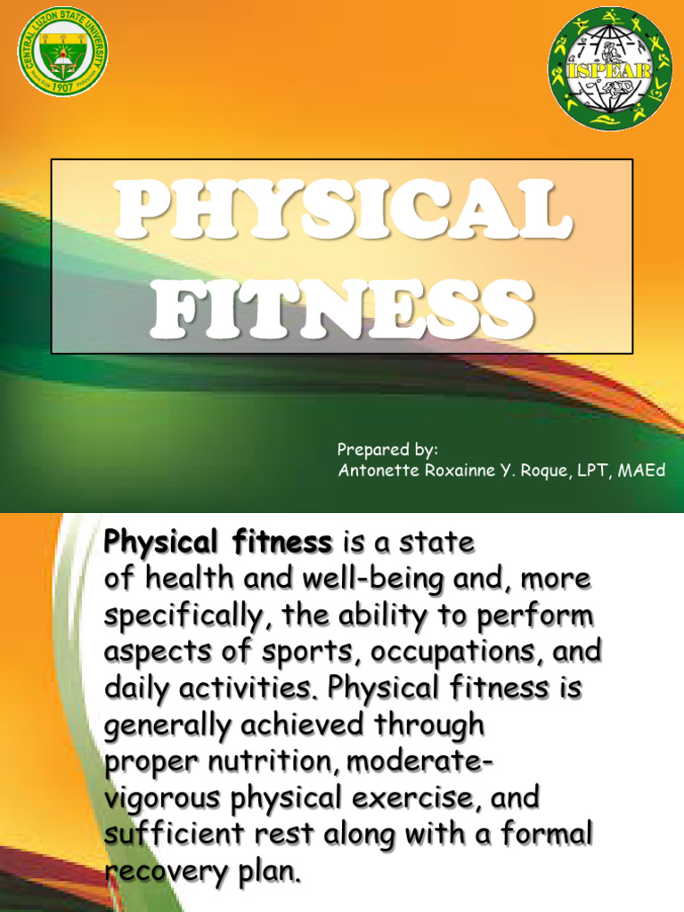 Understanding Physical Fitness Components | PDF